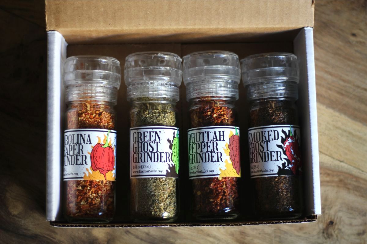 Win a Free Hot Pepper Grinder Set
